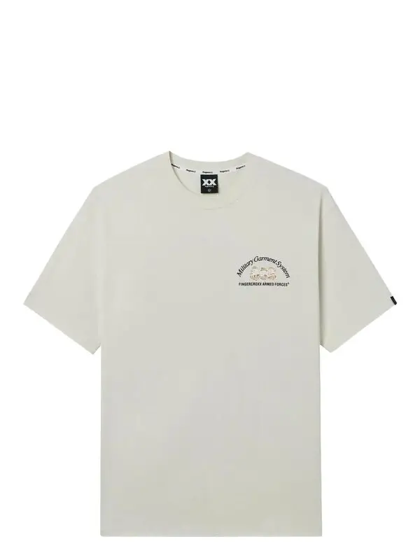 FINGERCROXX Military Garment T-shirt - Neutrals