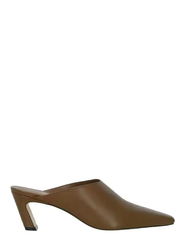 STUART WEITZMAN Stassi Pointed-toe Mules - Brown