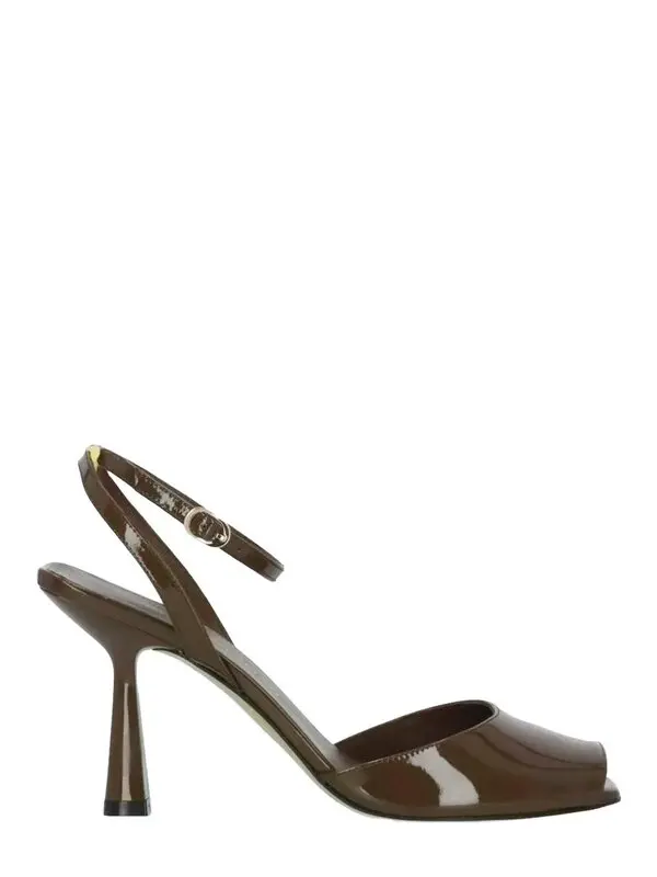 STUART WEITZMAN Val Ankle-strap Heeled Pumps - Brown