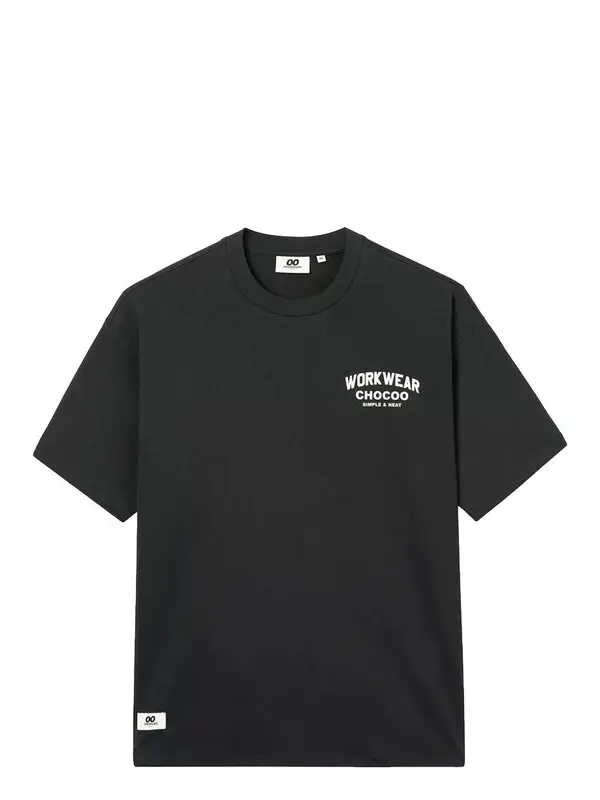 CHOCOOLATE Logo-print T-shirt - Black