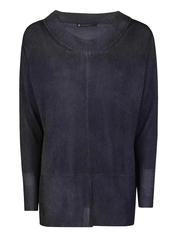 PIERANTONIOGASPARI Ribbed Round-neck Sweater - Black