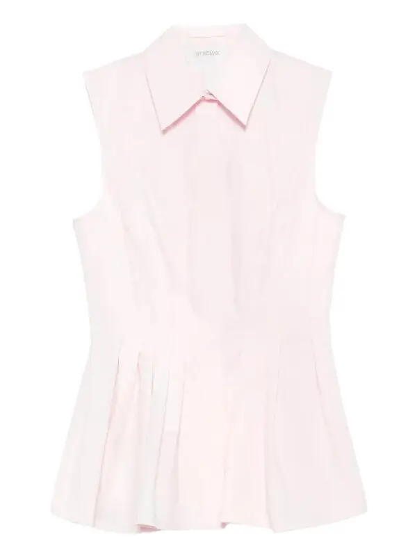 Sportmax Certosa Pleated Shirt - Pink