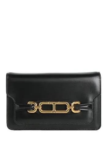 TOM FORD Calfskin Handbag - Black