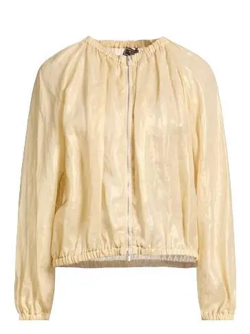 Peserico Woven Ramie Jacket - Gold