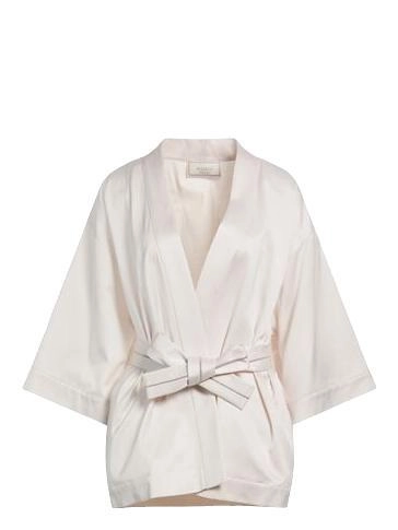 Peserico Viscose-cotton Kimono Jacket - Blush