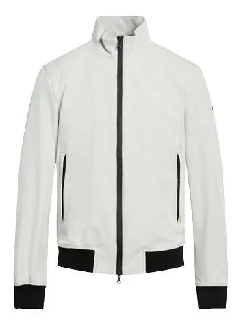 Paul & Shark Jacket With Knitted Trims - Off White