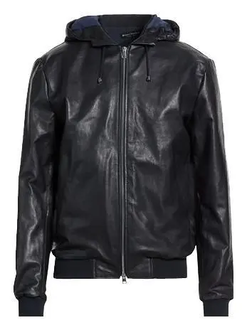 STREET LEATHERS Leather Jacket - Black