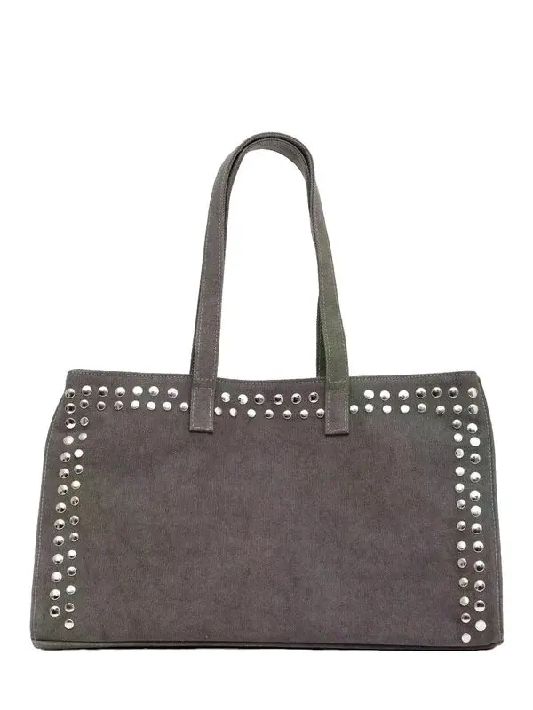 Gimaguas Midi Cotton Shopper Bag - Grey