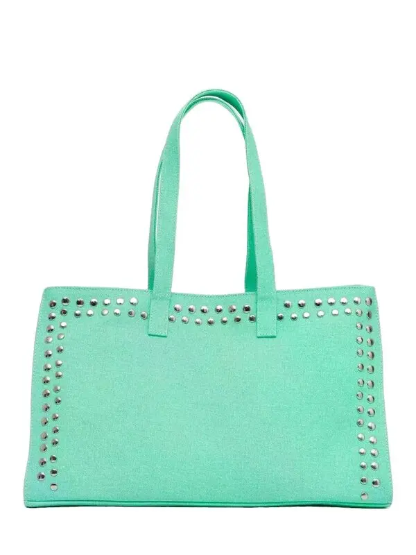 Gimaguas Medium Cotton Shopper Bag - Green