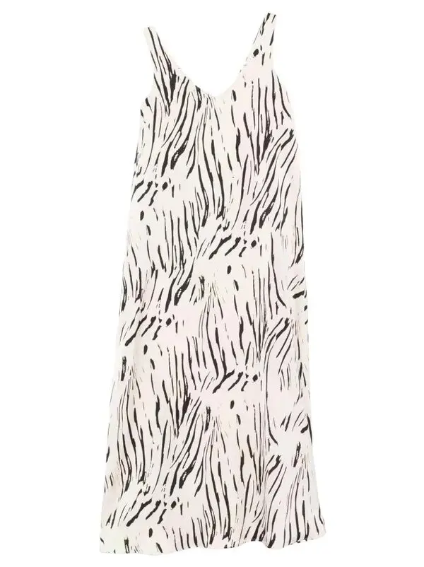 PENNYBLACK Printed Midi Dress - Neutrals