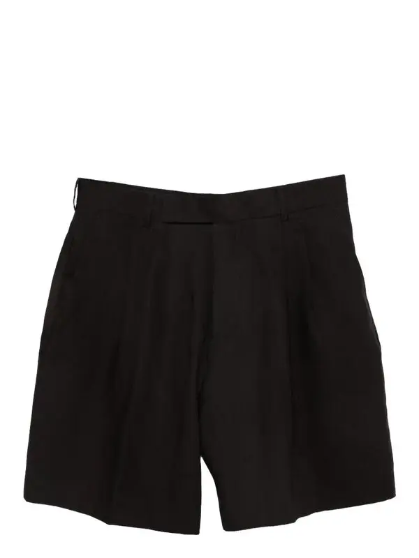Paul Smith Pleated Shorts - Brown