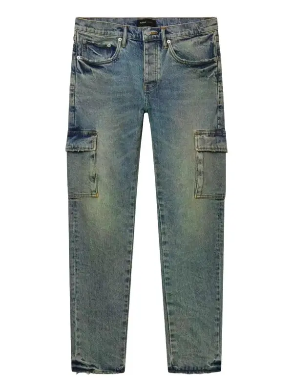 PURPLE BRAND Cargo Skinny Jeans - Blue
