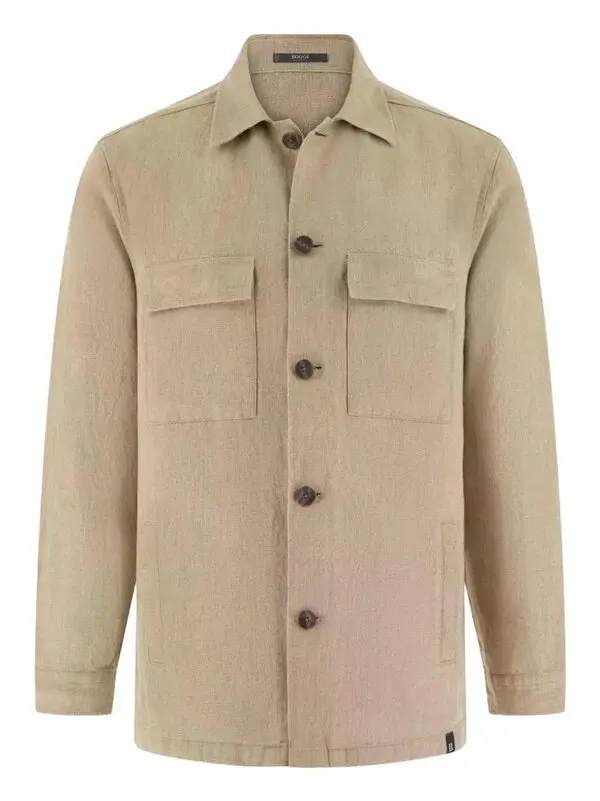 Boggi Milano Patch-pocket Shirt Jacket - Neutrals