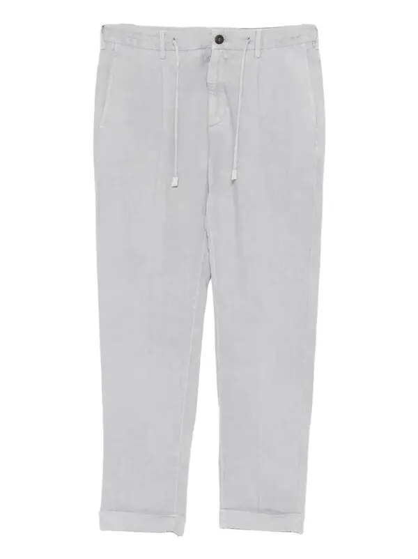 Eleventy Drawstring Trousers - Grey