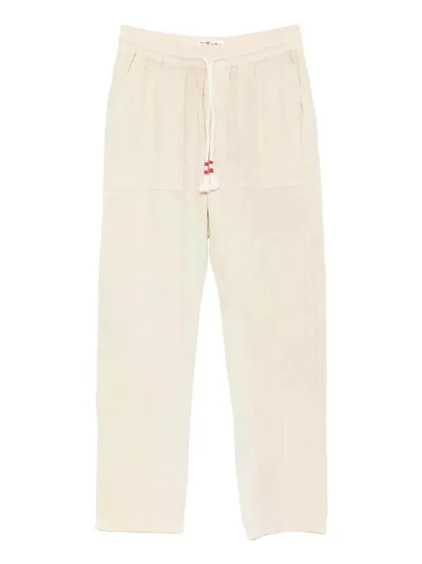 MC2 SAINT BARTH Calais Drawstring Trousers - Neutrals