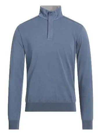 Paul & Shark Viscose-polyester Half-zip Sweater - Blue