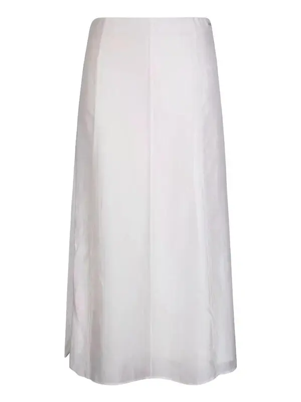 Calvin Klein Panelled Maxi Skirt - White