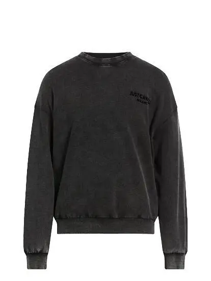 Just Cavalli Cotton French Terry Sweatshirt - Grey