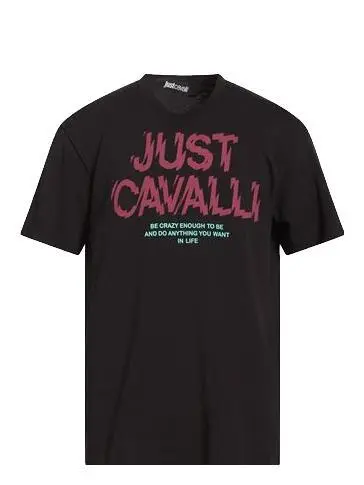 Just Cavalli T-shirt Size Cotton - Black