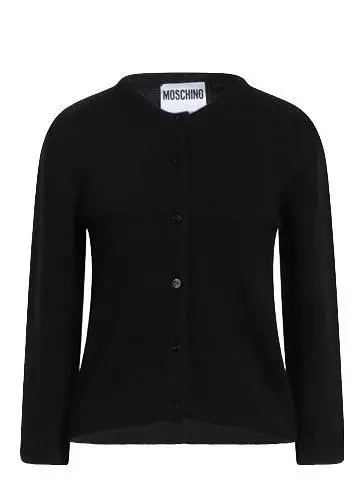 Moschino Couture Cardigan In Cashmere Blend - Black