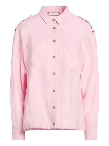 Peserico Linen Easy Shirt - Pink