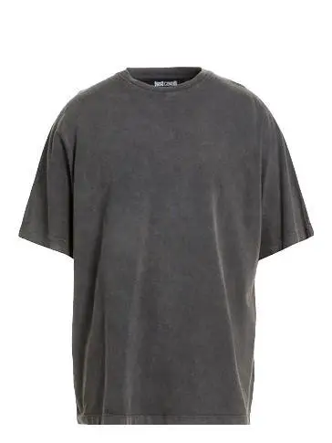 Just Cavalli T-shirt Charcoal Size Cotton - Grey