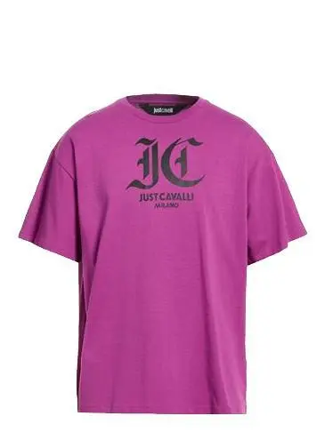 Just Cavalli T-shirt Mauve Size Cotton - Purple