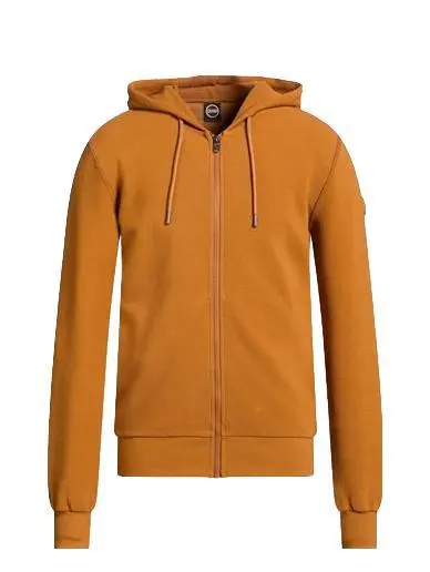 COLMAR Cotton Blend Hooded Sweatshirt - Camel