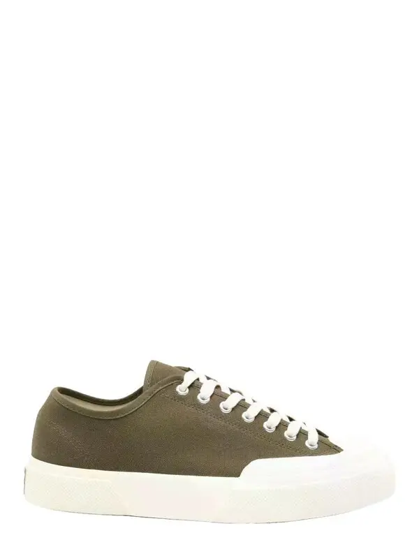 Superga Lace-up Canvas Sneakers - Green