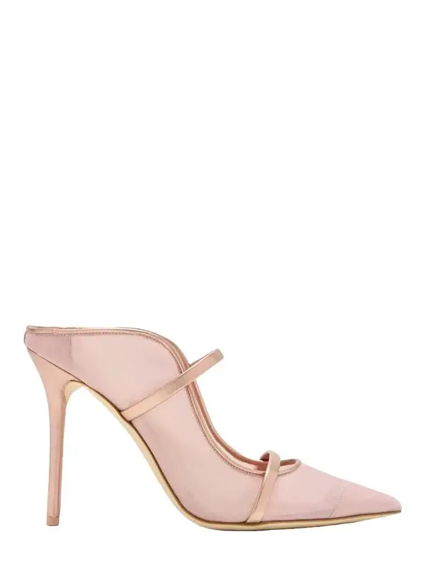 MALONE SOULIERS Maureen Strappy Mules - Pink