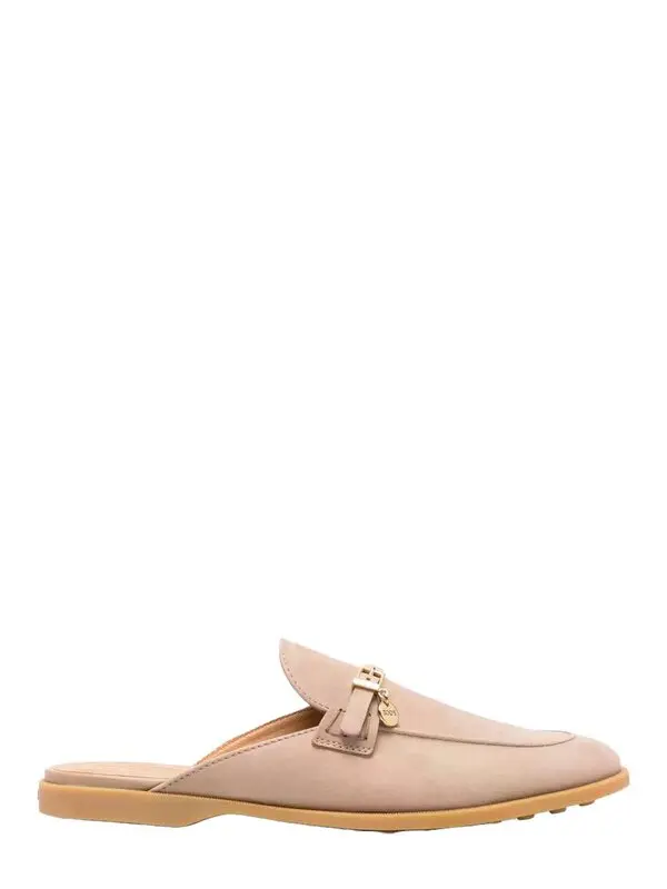 TOD'S Buckle Mules - Neutrals