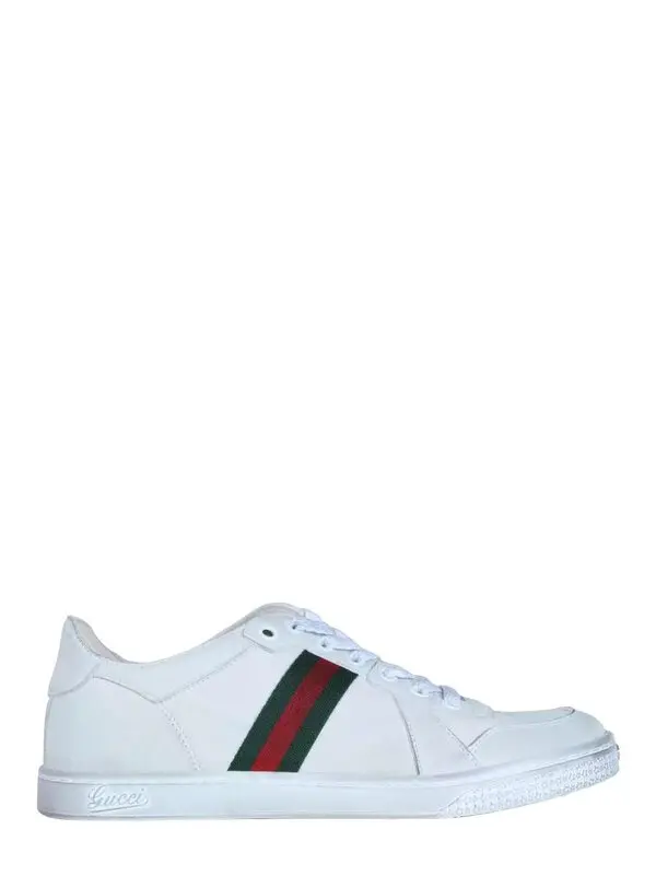 Gucci Lace-up Sneakers - White