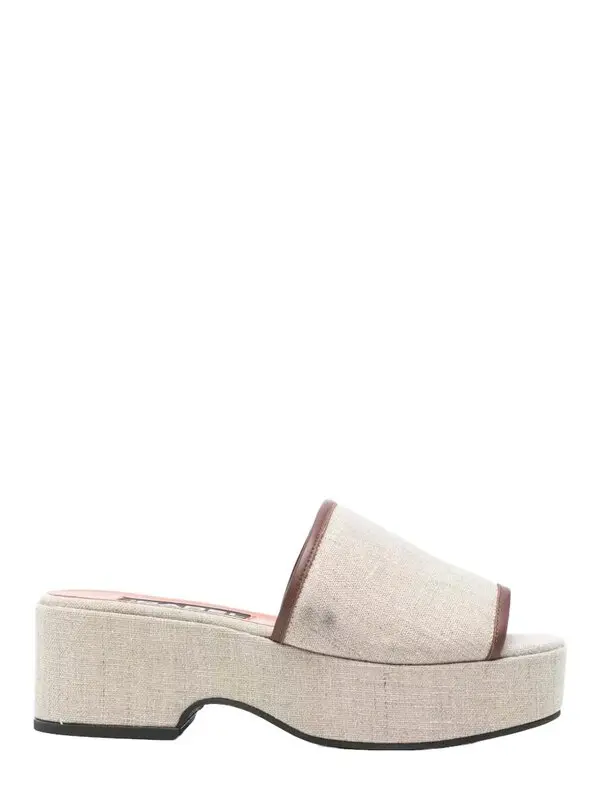 CAREL Adri Platform Sandals - Neutrals