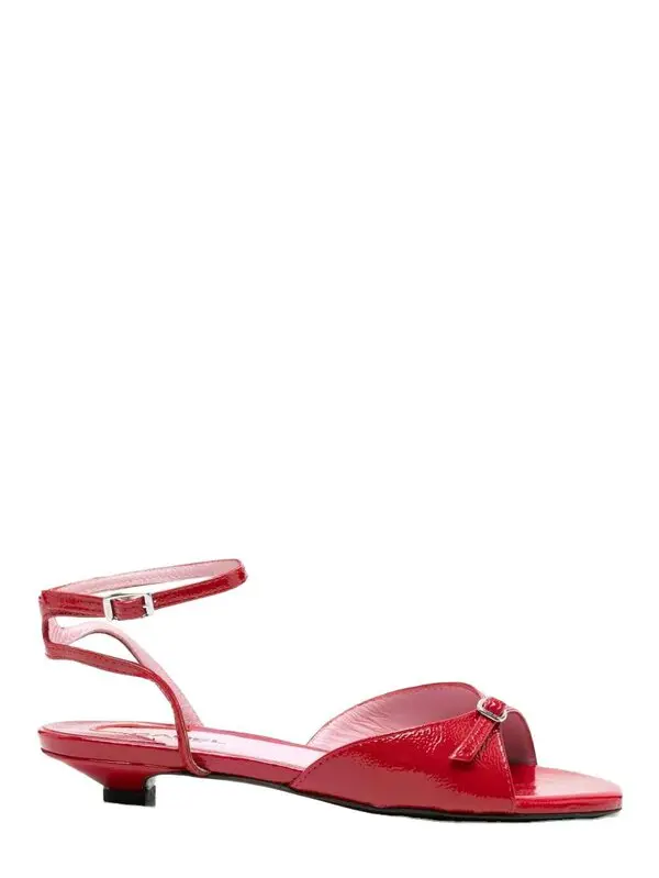 CAREL Baia Buckle-strap Sandals - Red