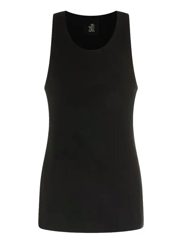 THOM KROM Round-neck Vest - Black