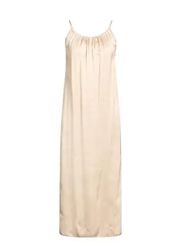 Peserico Maxi Viscose Dress - Beige