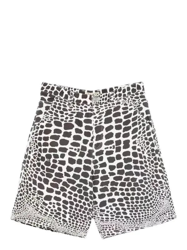 StÜssy Patterned Shorts - Black