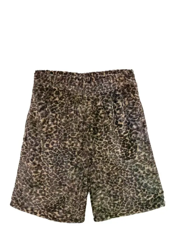 StÜssy Leopard-print Shorts - Neutrals
