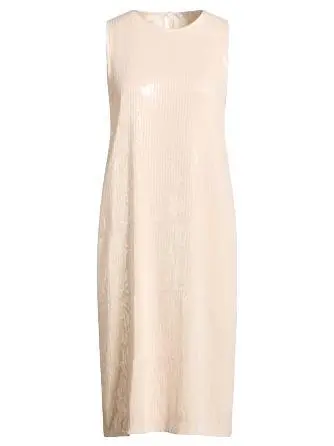 Peserico Easy Midi Dress - Beige