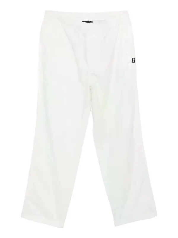 StÜssy Elasticated-waist Trousers - White
