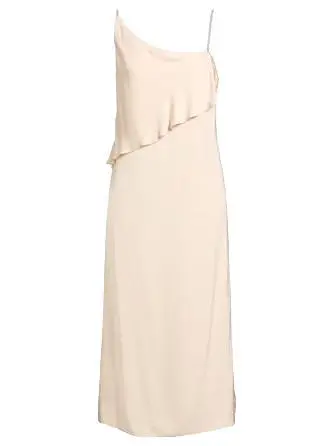 Peserico Midi Slip Dress - Beige