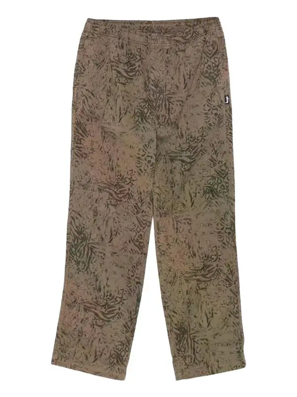 StÜssy Patterned Trousers - Neutrals