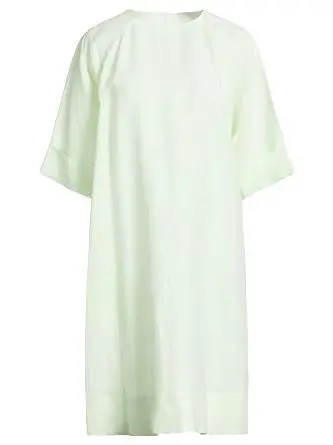 Peserico Easy Midi Linen Dress - Green