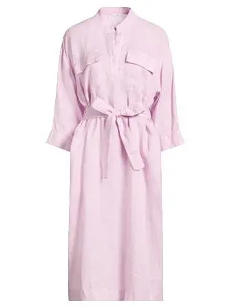 Peserico Easy Midi Shirt Dress - Purple