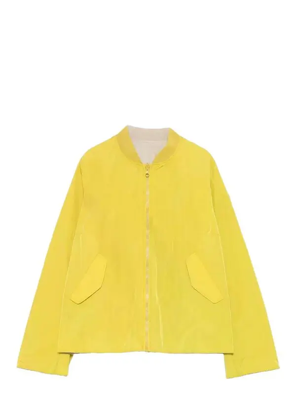 BOMBOOGIE Flap-pocket Reversible Jacket - Yellow