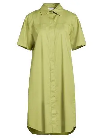 Peserico Easy Midi Shirt Dress - Green