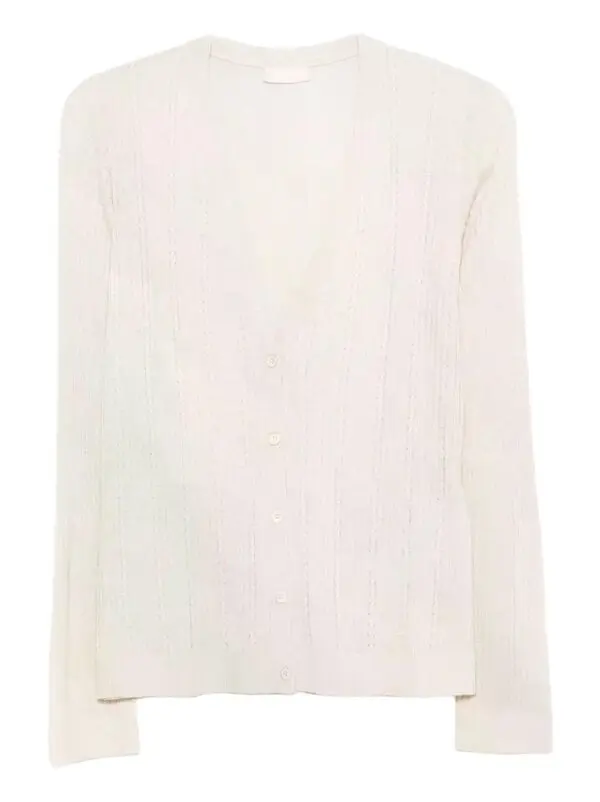 Liu Jo V-neck Cardigan - Neutrals