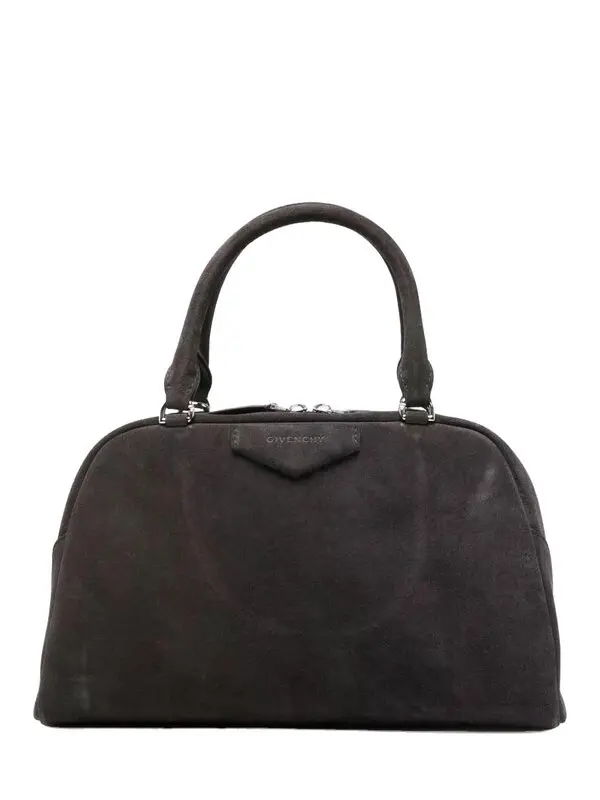 Givenchy Medium Antigona Bowling Bag - Grey