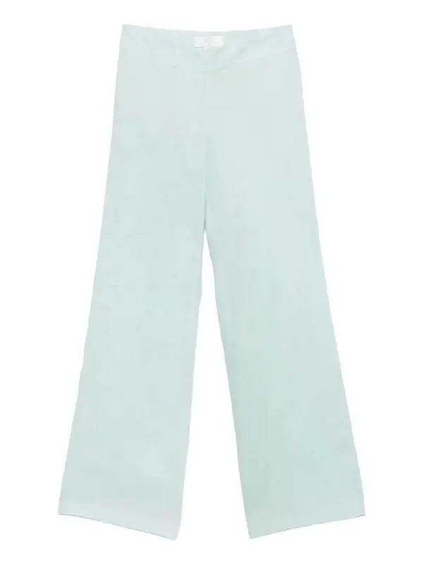GENNY Wide-leg Trousers - Blue