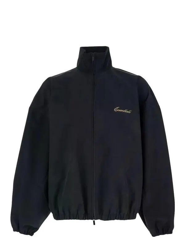 Fear Of God Essentials Signature Track Jacket - Black